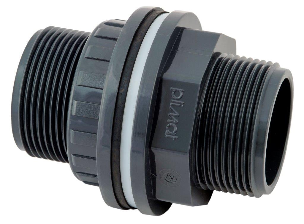 Traversée de paroi PVC PN10 Mâle à visser - FRANCE RACCORD by Hardouin ...